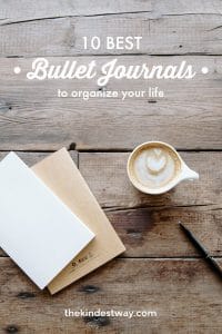 10 Best Notebook Bullet Journals - The Kindest Way