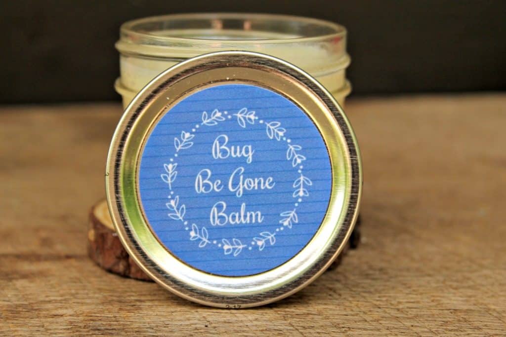 DIY Bug Repellent Recipe - With Free Printable Labels!