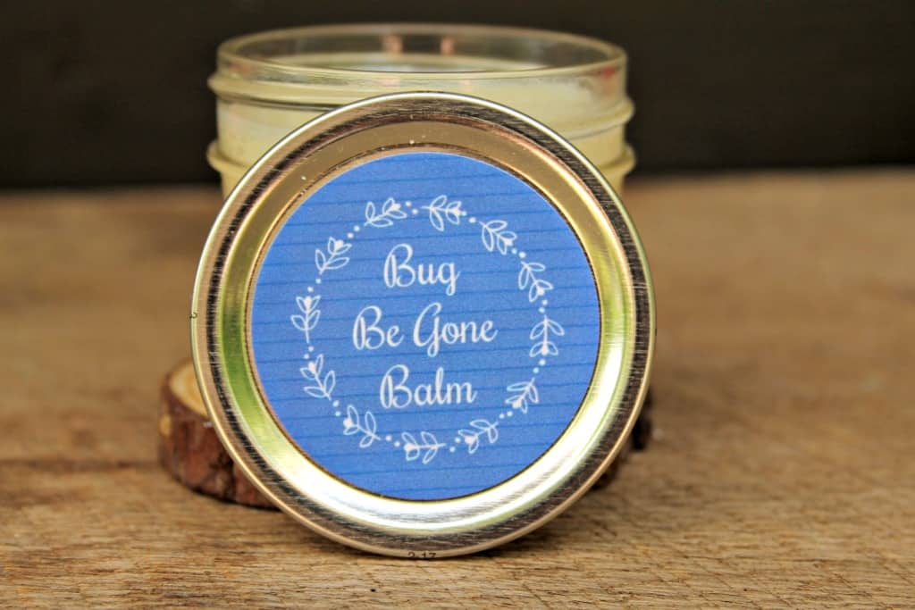 DIY Bug Repellent Recipe - With Free Printable Labels!