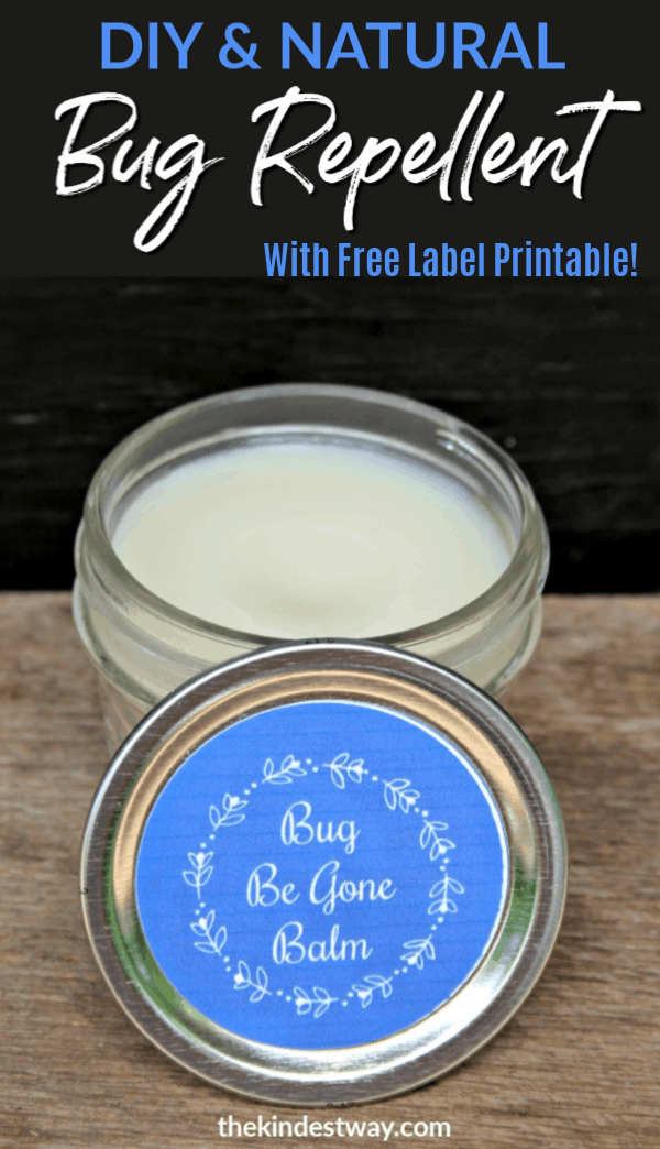 DIY Bug Repellent Recipe - With Free Printable Labels!