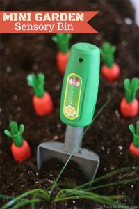 20 Garden Themed Sensory Activities for Toddlers - The Kindest Way